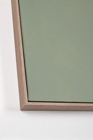 BIZZOTTO Zelený obraz v rámu 60 x 60 cm s profilem vlevo 0245287