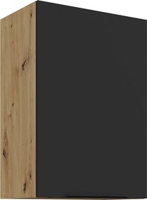 ARIA ac | horní skříňka 50 G-72 1F policová | 50 cm | ANTI FINGERPRINT povrch | artisan/černá