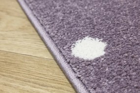 Dětský koberec Lima C882B Lama fialový / krémový