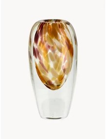 Ručně foukaná skleněná váza Otea, V 21 cm
