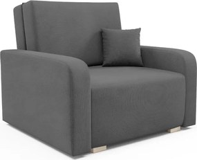 Eka Pohovka NESSIE I, 105 cm Barva látky: Černá (Curio 99)