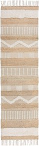 XXXLutz RUČNĚ TKANÝ KOBEREC, 230/60 cm krémová, přírodní barvy Flair Rugs - Online Only koberce & rohožky - 003165023401