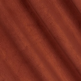 ZATEMŇOVACÍ ZÁVĚS NA KROUŽCÍCH LILI 140X250 CM CIHLOVÁ