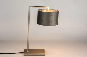 Stolní lampa Pallas Grey and Silver