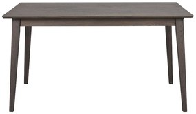 Rowico Tmavě hnědý dubový jídelní stůl Filippa 140 cm