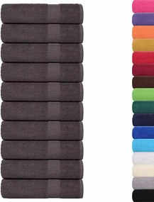 Ručníky FROGN 25 ks antracitové 100x150 cm 360 g/m² 136692