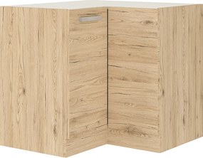 BORDEAUX bb | dolní skříňka 89x89 DN 1F rohová s policí | 89x89 cm | dub bordeaux