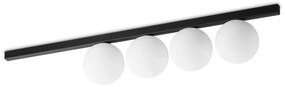 Ideal Lux Designové stropní/nástěnné svítidlo BINOMIO 4xG9 Barva: Černá
