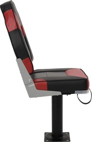 vidaXL 2dílné skládací sedadlo do člunu s vysokým opěradlem [3284336] Barva: Bílo-modrá