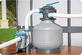 Bestway 58486 bazénové pískové čerpadlo s 11355 l/h a filtračními koulemi pro účinné čištění vody