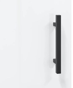 Skříň highboard lesklá bílá 69,5 x 34 x 180 cm kompozitní dřevo,  3198363