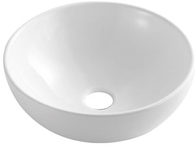 Invena Tinos, umyvadlo na desku 395x395x135 mm, bílá, INV-CE-43-011-C