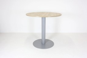 Stůl barový, Puzzle, v105/pr.75, dub/šedá, centr. noha