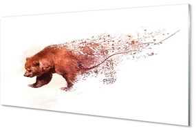 akrylový obraz Medvěd 100x50 cm