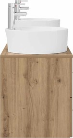 Sada koupelnových skříněk 3 ks Dub artisan 62,5 x 44,5 x 50 cm 3405874