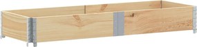 Zahradní truhlík 150x50 cm masivní borové dřevo 3295403