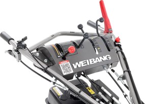 Weibang WB GT 6813 Cepová mulčovací - kladívková sekačka s pojezdem, profi, šípová kola, motor 393 ccm