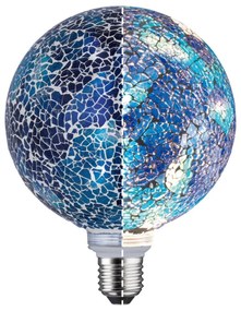 Paulmann E27 LED globe 5W Miracle Mosaic modrá