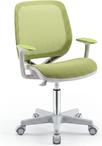 Costway Výškově nastavitelná dětská otočná židle s brzdou, ergonomická psací