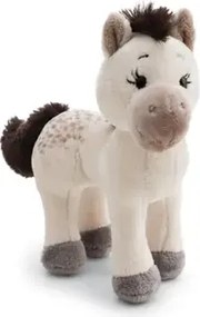NICI plyš Pony Mony bílý 17 cm / GREEN kolekce / od 12 měsíců