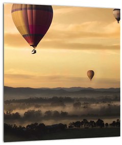Obraz - létající balóny (30x30 cm)