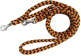 Vodítko lanové Hugo 2x240cm oranžové B&F
