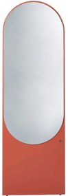 OnaDnes -20% Korálově červené stojací zrcadlo Tom Tailor Color 170 x 55 cm