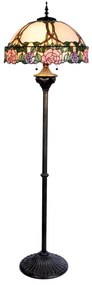 Stojací lampa Tiffany - Ø 50*164 cm 3x E27 / Max 60W