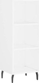 vidaXL Skříň highboard 34,5 x 34 x 180 cm kompozitní dřevo [3198993] Barva: Bílá