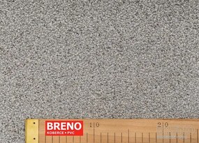 Breno Metrážový koberec DAKOTA 1025 - 69, šíře 400 cm, Šedá