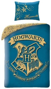 HALANTEX Povlečení Harry Potter blue Bavlna, 140/200, 70/90 cm