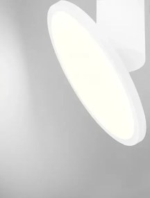 LED bílé designové stropní svítidlo Ekei