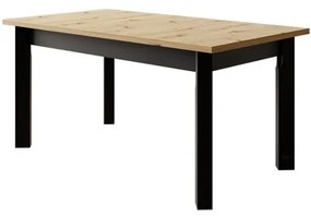 Konferenční stolek Riwso II, Barva dřeva: dub grandson - L, Barvy nožiček: černá