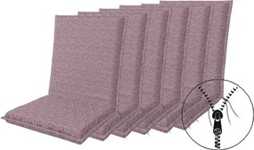 Doppler ART 4043 - set 6 ks polstrů na křeslo s nízkým opěradlem