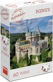 DINO Puzzle Turistická edice Slovensko: Bojnice / 60 dílků / 23,5 x 21