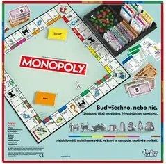 Hasbro Monopoly Classic CZ verze / Délka hry: 90 minut / Počet hráčů: