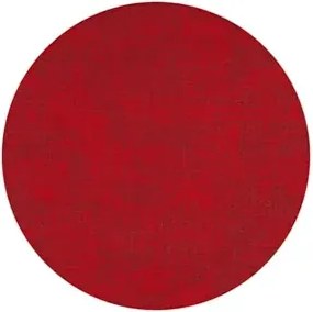Guzzini Prostírka FABRIC červená / Prostírka / O 38 cm / Polyuretan