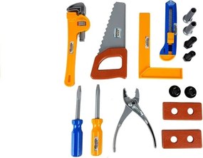 LEAN Toys Sada nářadí – kufřík pro domácího mistra
