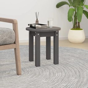 vidaXL Konferenční stolek Ø 35 x 35 cm masivní borové dřevo [822341] Barva: Černá