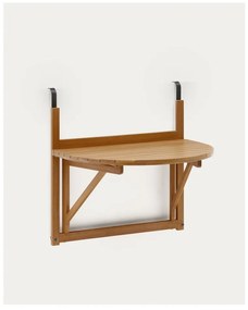 Závěsný balkonový stolek z masivu akácie 50x70 cm Amarilis – Kave Home