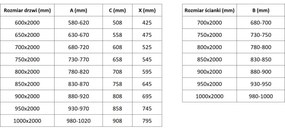 Mexen Exo, sprchový kout s křídlovými dveřmi 85 x 85 cm, 6mm čiré sklo, chromový profil, 8181-085-085-01-00