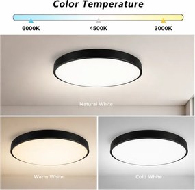 Brilagi-LED Stmívatelné svítidlo POOL SMART LED/60W/230V 50 cm Wi-Fi Tuya+DO čer