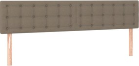 Box spring postel s matrací taupe 160x200 cm textil 3140949