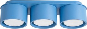Sollux Lighting Stropní svítidlo MODO 3 azurové GX53