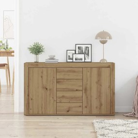 Servírovací skříň Artisanový dub 120 x 36 x 69 cm 3333864