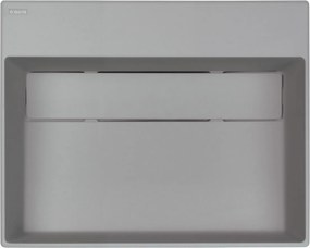 Deante Correo, granitové umyvadlo na desku 500x400x130 mm, šedá, DEA-CQR_SU5M