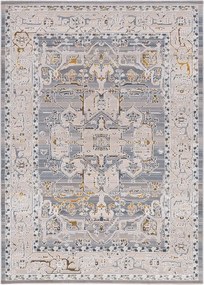 Šedomodrý koberec 192x290 cm Berta – Universal