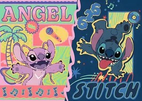 TREFL Třpytivé puzzle Lilo  Stitch: Havajská záře / 100 dílků / 41 x 2