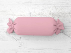 Biante Polštář válec bonbon Rongo RG-027 Růžový 15x60 cm