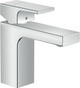 Hansgrohe Vernis Shape - Páková umyvadlová baterie 100 s kovovou odtokovou soupravou s táhlem, chrom 71568000